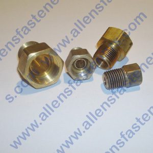 INVERTED FLARE FEMALE X MALE PIPE CONNECTOR