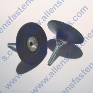 3" ROLOC TYPE BACKING PAD