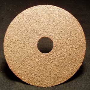 HEAT TREATED ALUMINUM OXIDE FIBER DISC