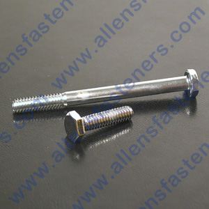 7mm-1.0 CHROME HEX BOLT